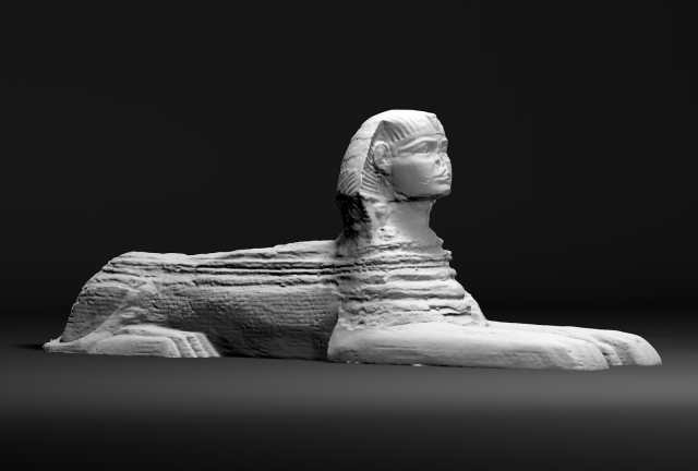The Great Sphinx of Giza 3D Print Model in Monsters & Creatures 3DExport