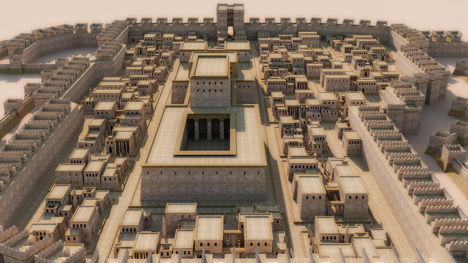 Ancient Egyptian Cities Models