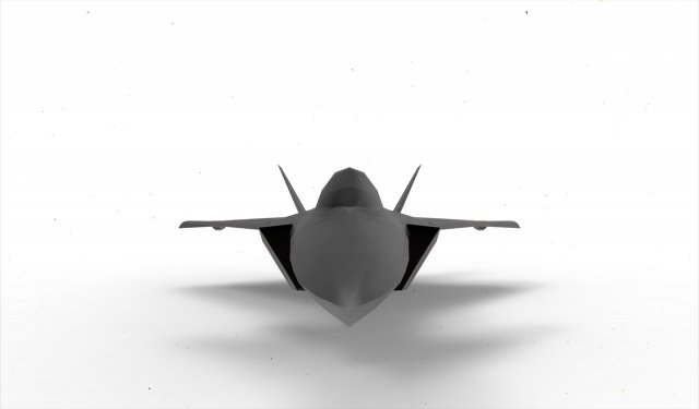 Chengdu J-20 3D Model in Fighter 3DExport