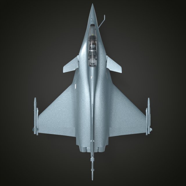 Dassault Rafale 3D Model in Fighter 3DExport