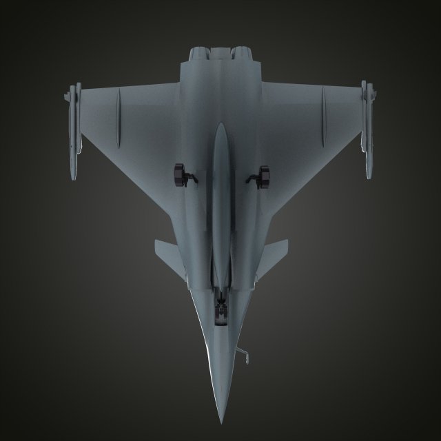 Dassault Rafale 3D Model in Fighter 3DExport