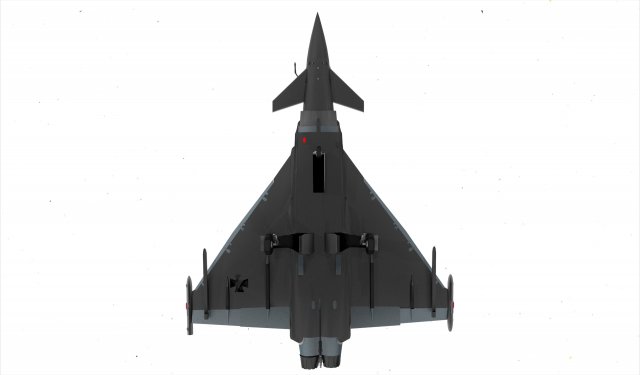 Eurofighter Typhoon 3D Model in Fighter 3DExport