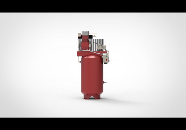 Air compressor 3D Model in Machines 3DExport