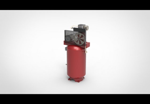 Air compressor 3D Model in Machines 3DExport
