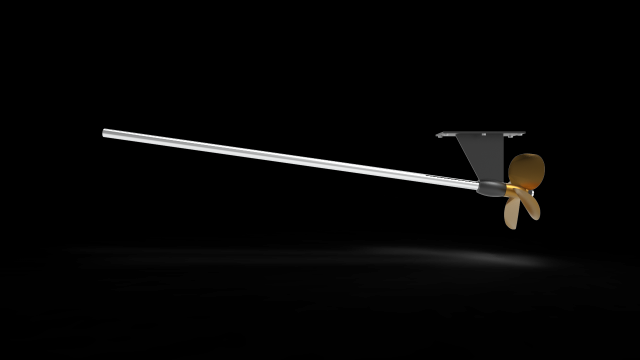 Propeller Shaft 3D Model in Parts 3DExport