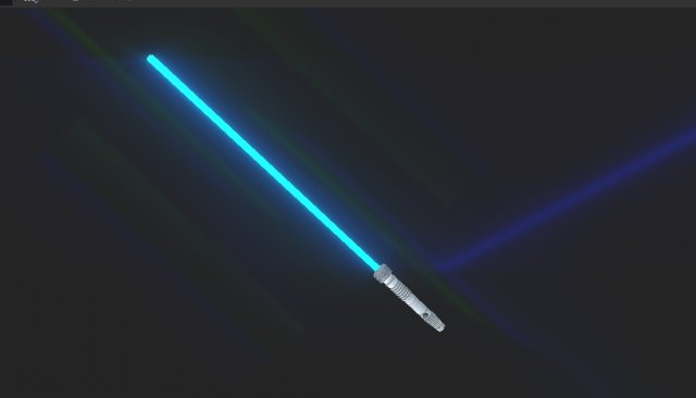 jedi sword 3D Model in Melee 3DExport