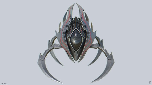 Evil mech 3D Model in Robot 3DExport