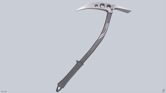 Ice axe 3D Model in Combat 3DExport