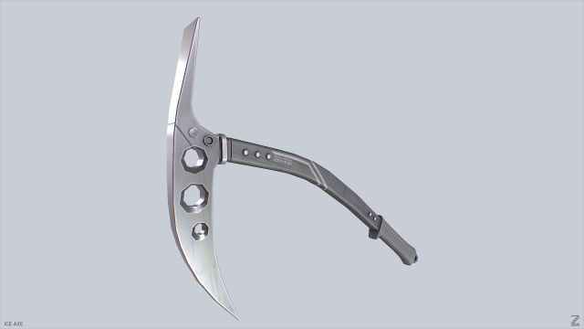 Ice axe 3D Model in Combat 3DExport