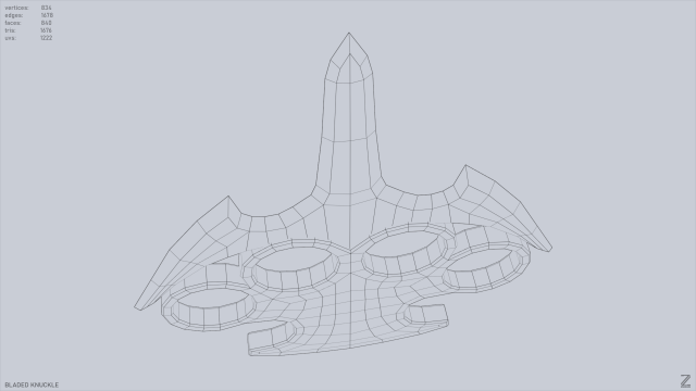 Bladed knuckle 3D Model in Melee 3DExport