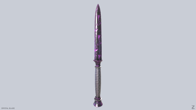 Crystal blade 3D Model in Melee 3DExport