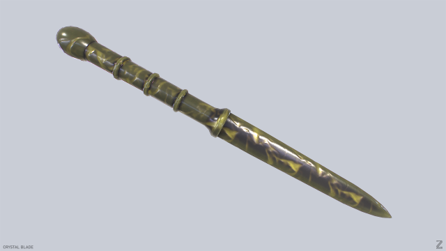 Crystal blade 3D Model in Melee 3DExport