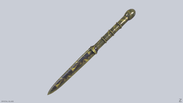 Crystal blade 3D Model in Melee 3DExport