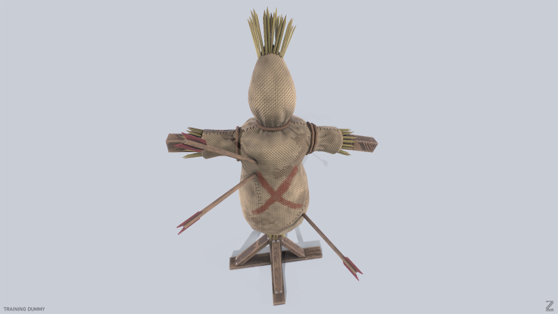 Training dummy 3D Model in Other 3DExport