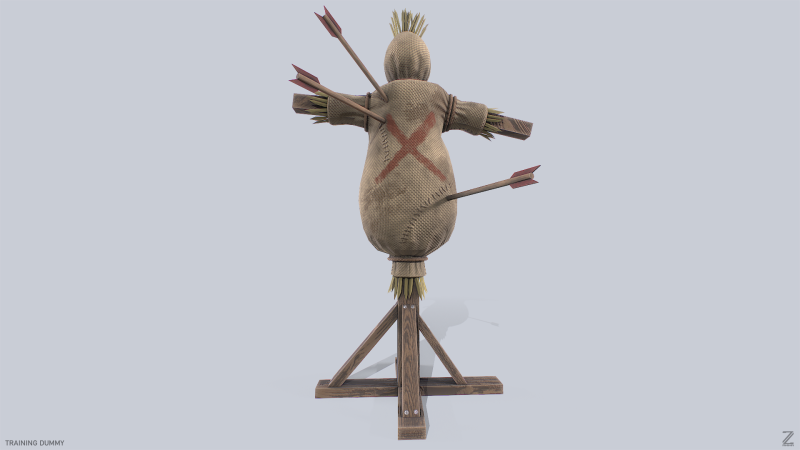 Training dummy 3D Model in Other 3DExport