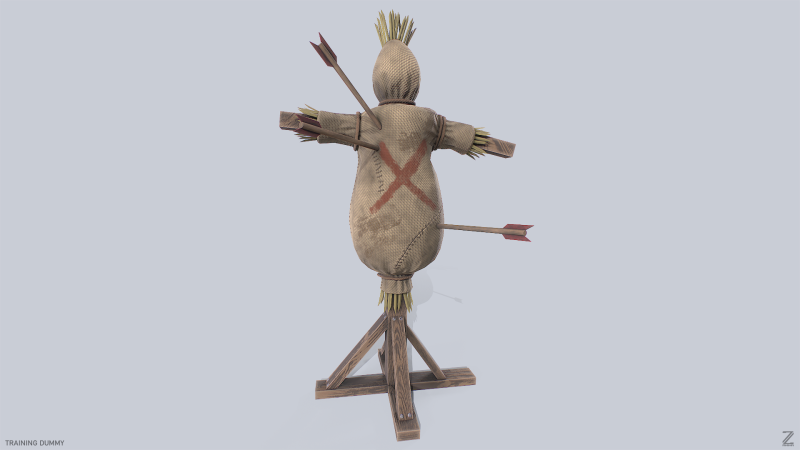 Training dummy 3D Model in Other 3DExport