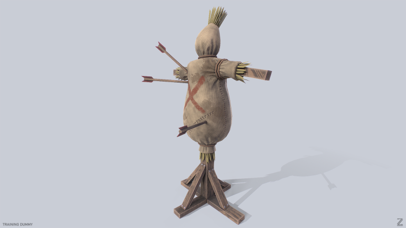 Training dummy 3D Model in Other 3DExport