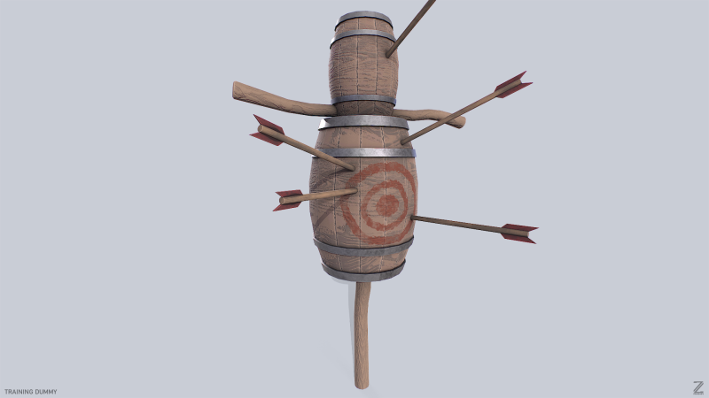 Training dummy 3D Model in Other 3DExport