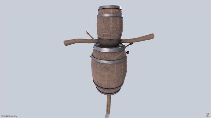 Training dummy 3D Model in Other 3DExport