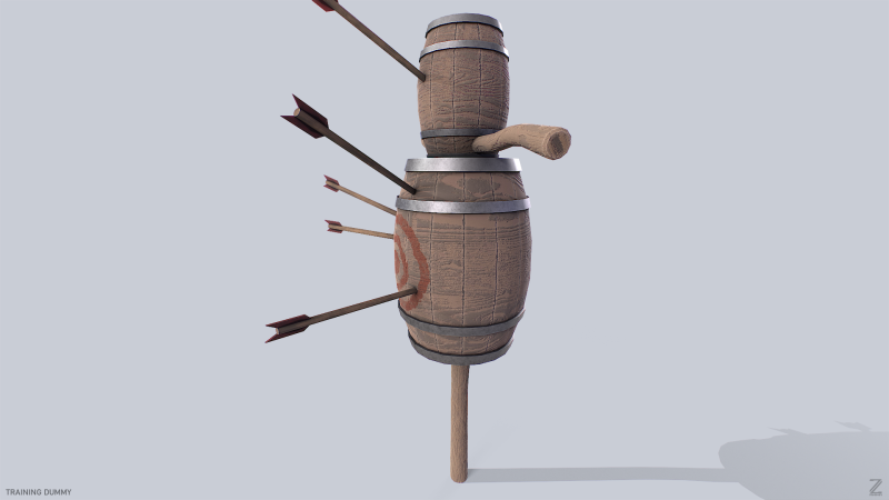 Training dummy 3D Model in Other 3DExport