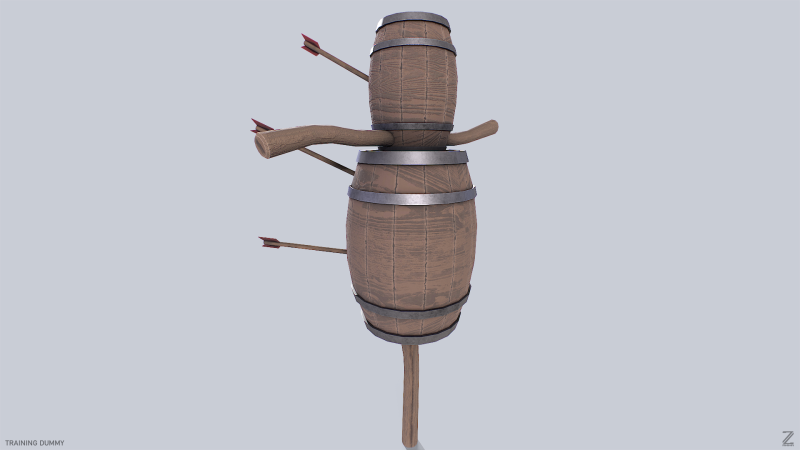 Training dummy 3D Model in Other 3DExport