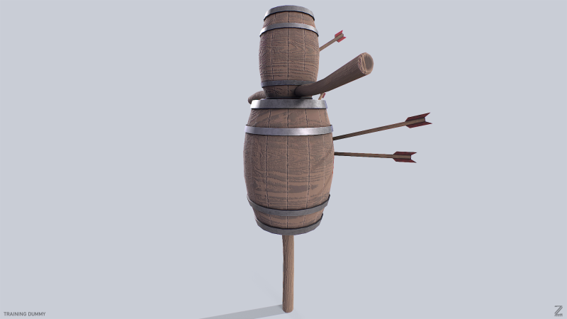 Training dummy 3D Model in Other 3DExport