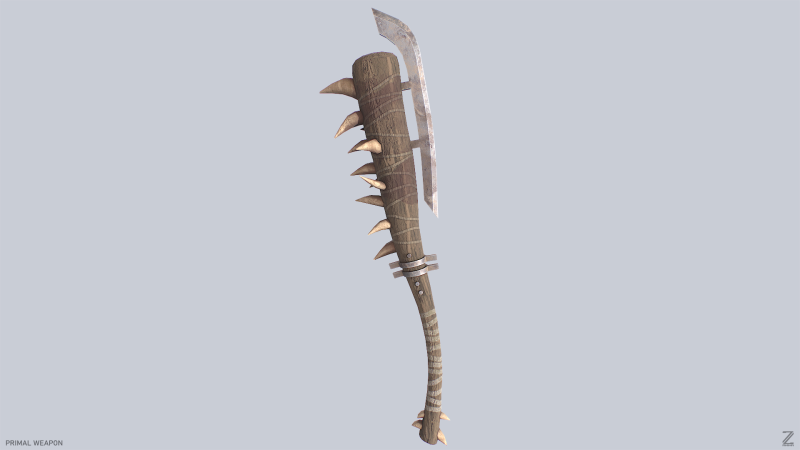 Primal weapon 3D Model in Melee 3DExport