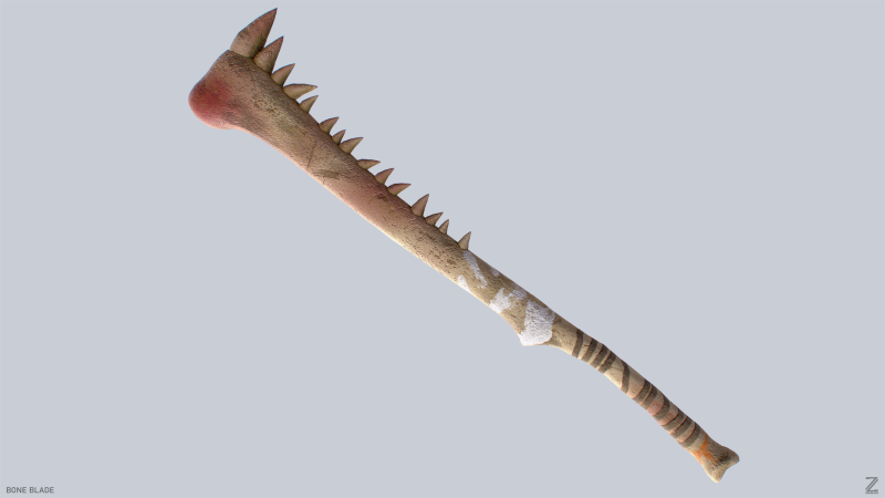 Bone blade collection 3D Model in Melee 3DExport