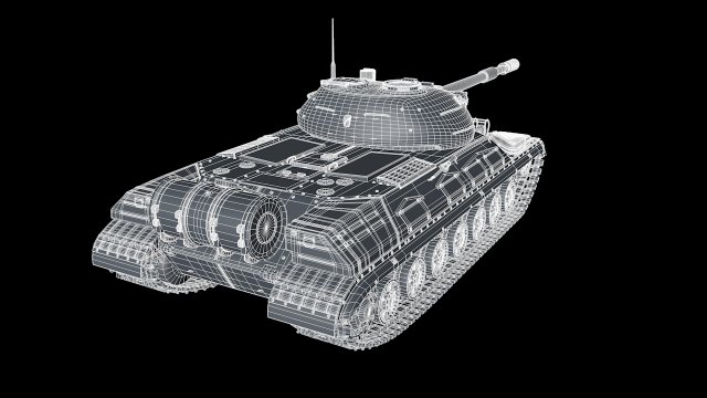 t10m 3D Model in Tank 3DExport