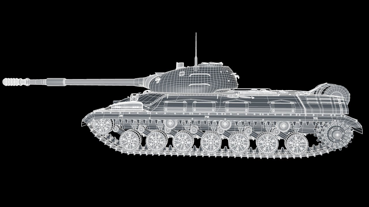 T10M 3D Model in Tank 3DExport