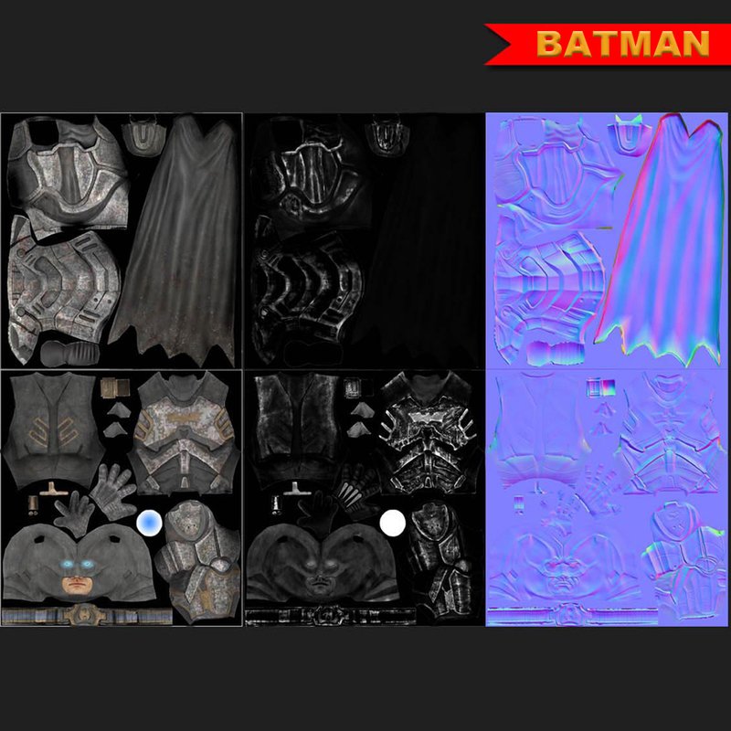 Batman Suit Blueprints
