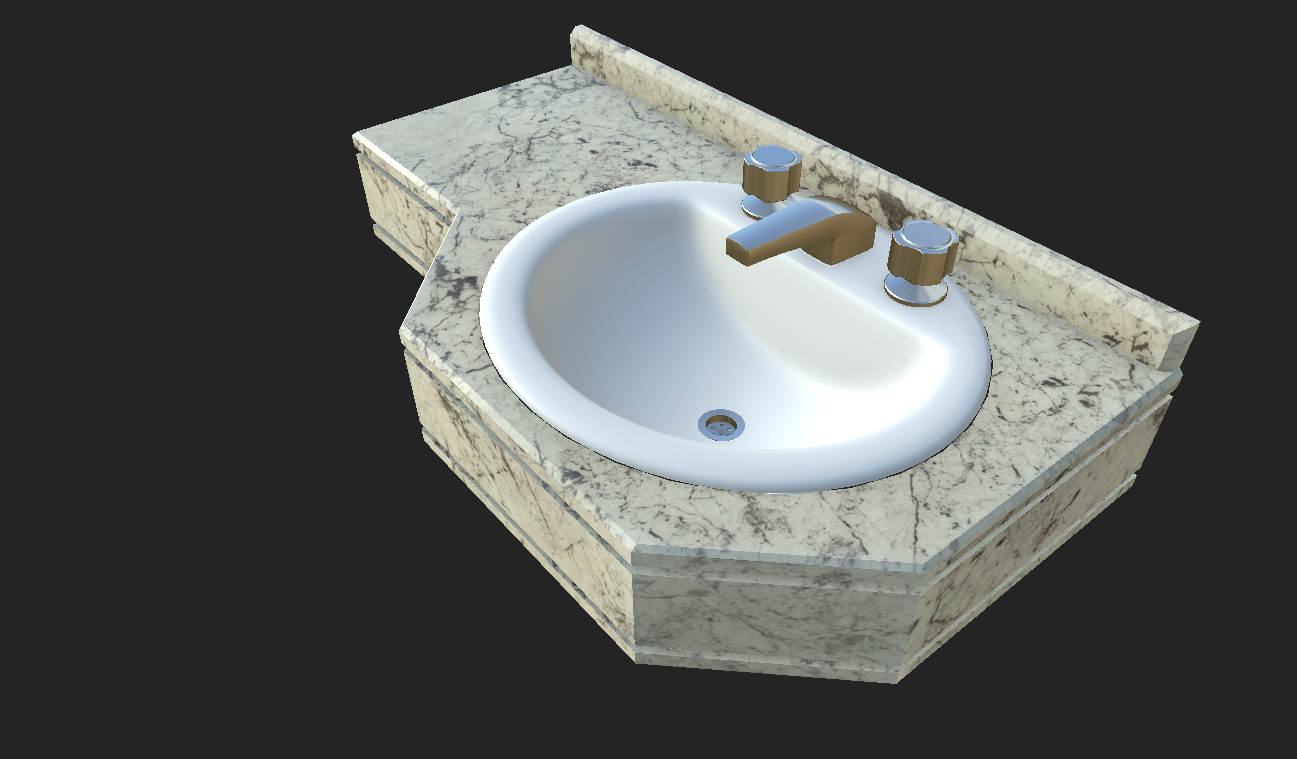 lavatory 3D Models in Bathroom 3DExport