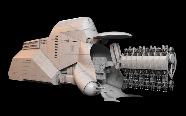 MTT starwars 3D Model in Transport 3DExport