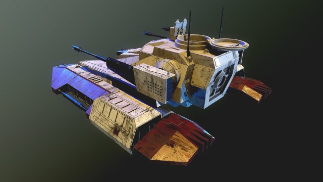 Tx130 Star Wars 3D Model in Tank 3DExport