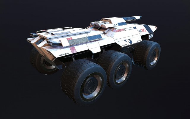 Mako M35 Mass Effect 3D Model in Other 3DExport