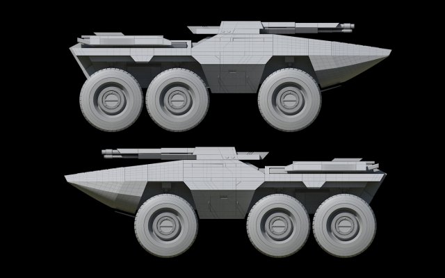 Mako M35 Mass Effect 3D Model in Other 3DExport