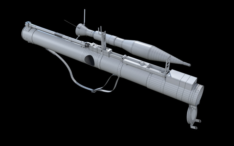 Rocket Launcher 3D Model in Grenade Launchers 3DExport