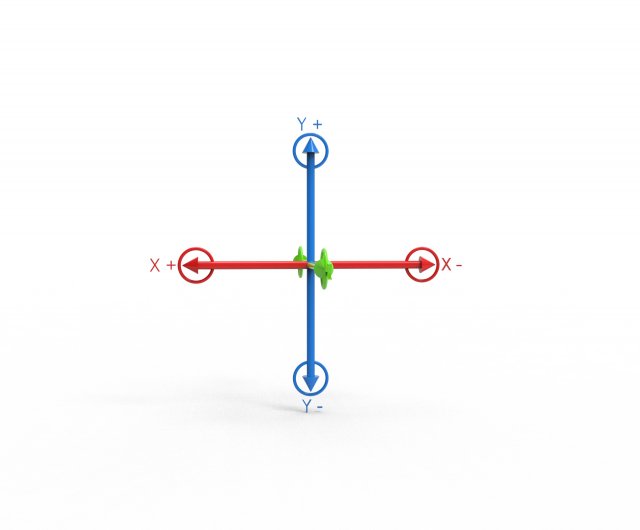 Axis 3D Model in Game Assets 3DExport