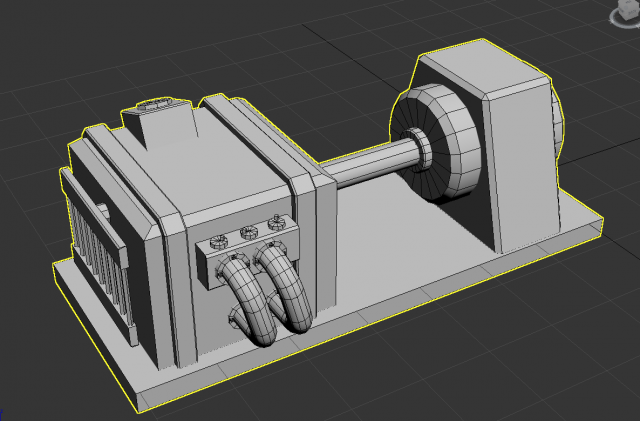 generator 3D Model in Other 3DExport