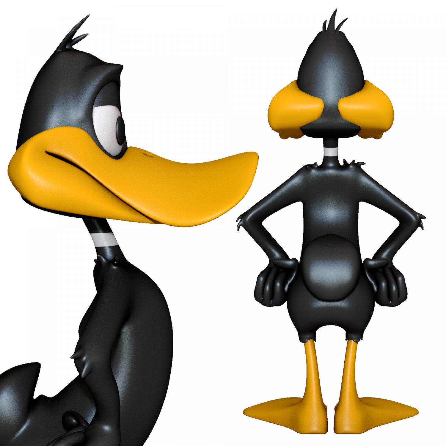 daffy duck 3D Models in Toys 3DExport
