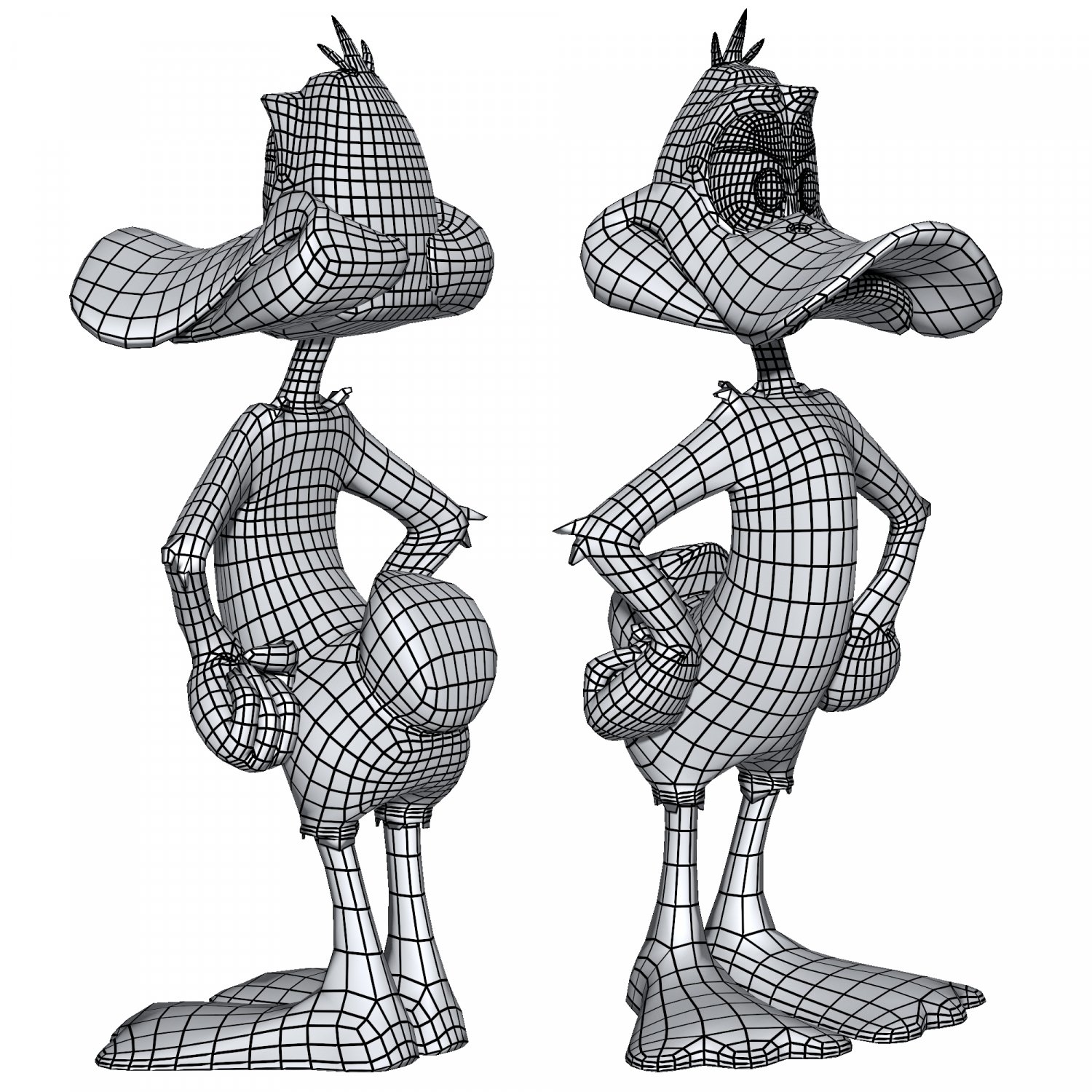 daffy duck 3D Models in Toys 3DExport