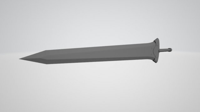 kirito swords sword art online Free 3D Model in Melee 3DExport
