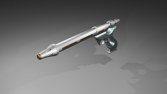 star wars jango fett blaster westar 34 3d print model 3D Print Model in ...