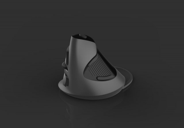 ergonomic mouse 3D Model in Computer 3DExport