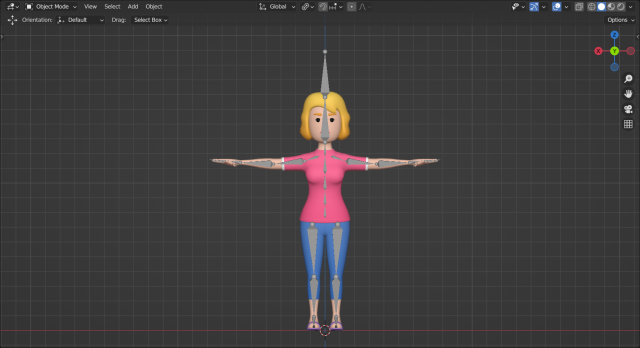 HYPER CASUAL CHARACTERS VOL 4 3D Model in Woman 3DExport
