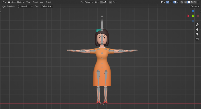 HYPER CASUAL CHARACTERS VOL 4 3D Model in Woman 3DExport