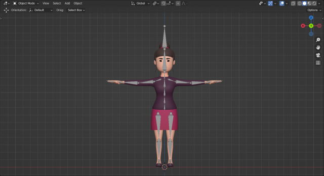 HYPER CASUAL CHARACTERS VOL 4 3D Model in Woman 3DExport