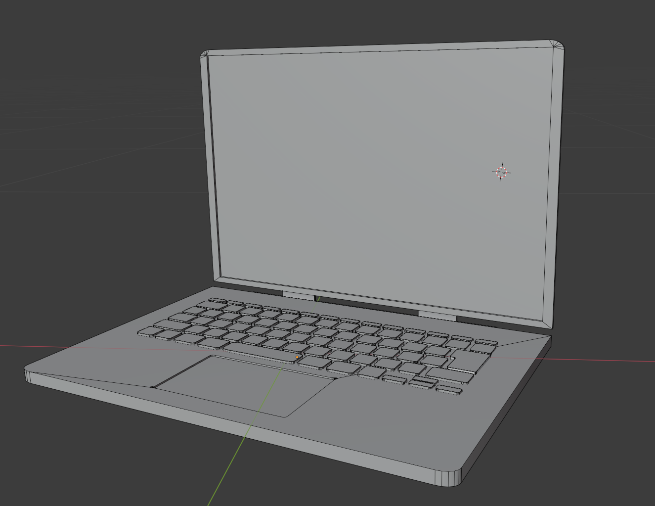 lowpoly animated laptop Modèle 3D in Ordinateur 3DExport