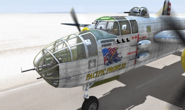 b-25 cargo plane Free 3D Model in Commercial 3DExport