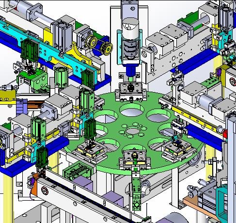 usb automatic assembly device 3D Model in Machines 3DExport